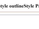 Html Dom Style Outlinestyle Property Geeksforgeeks