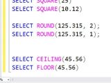 Mathematical Numeric Functions In Sql Server 2012 Sql Server Aggregate