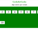 Css Align Content Property Geeksforgeeks