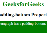 Propriété Css Padding Bottom Stacklima