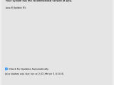 Oracle Java Update Checker