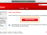 Oracle Java Update Checker