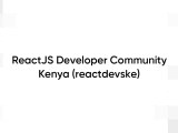 Reactjs Developer Community Kenya Reactdevske Kommunity
