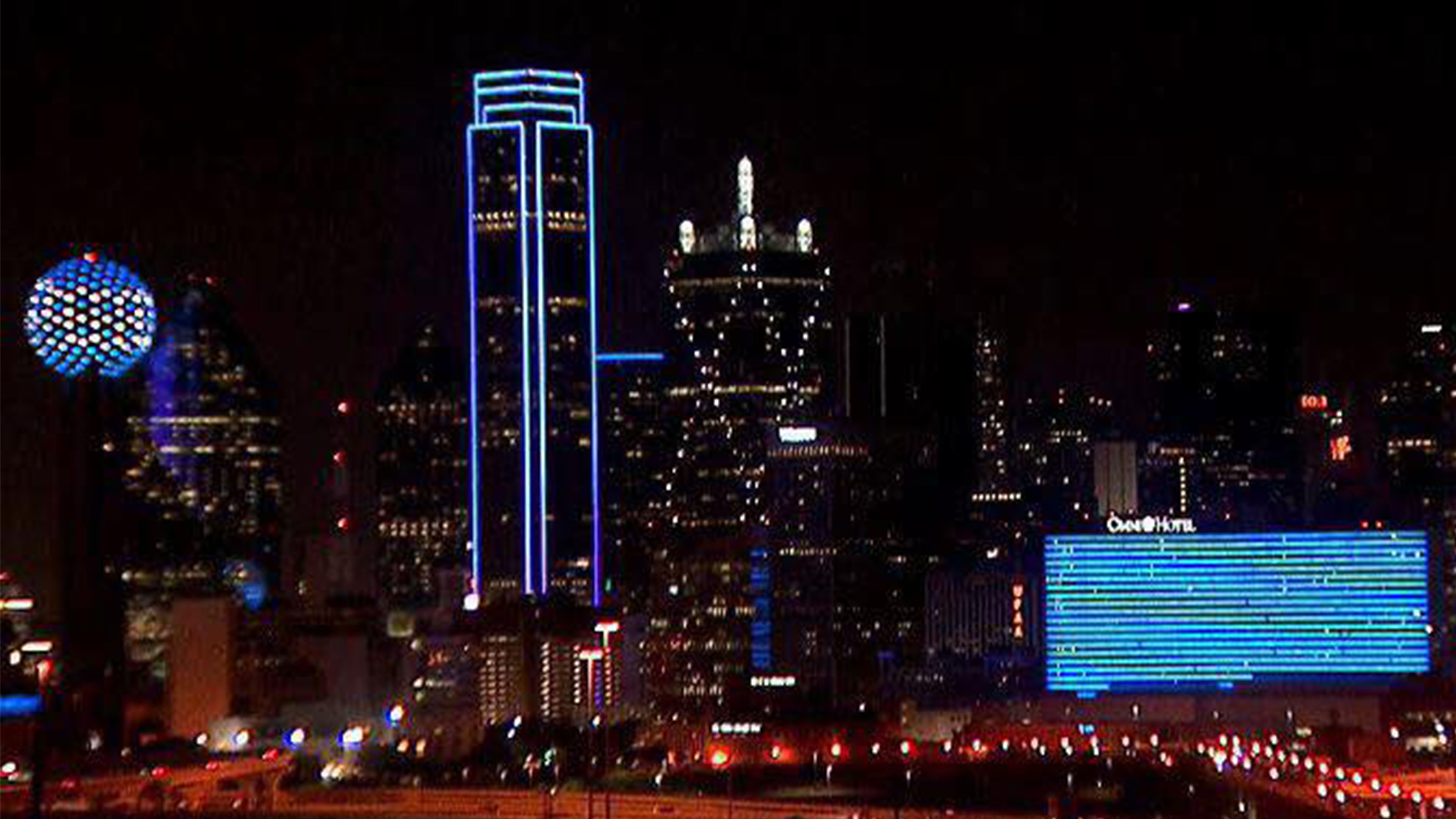 Dallas Skyline Will Light Up Blue to Support Essential Workers During ...