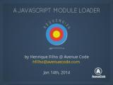 A Javascript Module Loader Requirejs