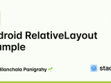 Android Relativelayout Example Stacktips