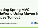 Creating Spring Mvc Helloworld Using Maven In Eclipse Tomcat Stacktips