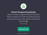 Python Programming Buddy Ai Tool For Python Coding Assistance