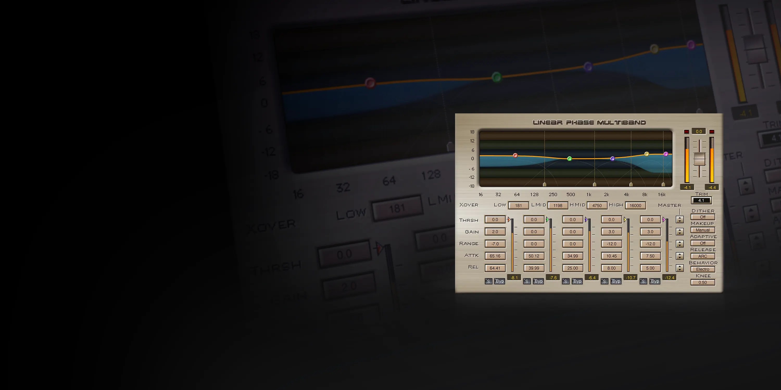 Linear Phase Multiband Compressor Plugin Waves Audio