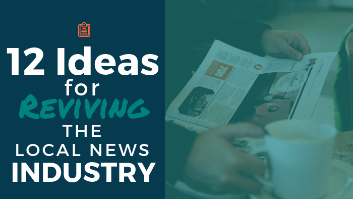 Revitalizing Local News: 12 Projects That Are Making a Difference ...