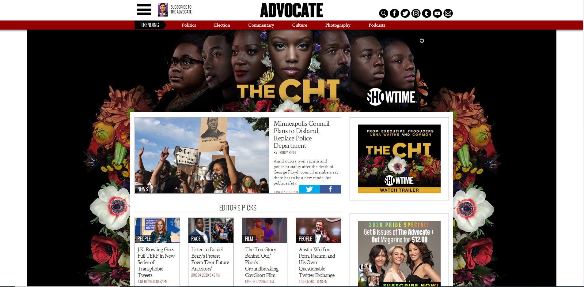 7 LGBTQ+ news sites using their platforms to show solidarity | Beyond ...