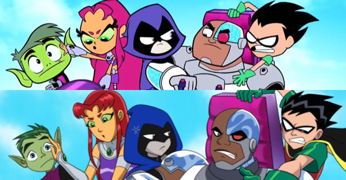 Teen Titans GO Redrawn in Classic Styles - Media Chomp