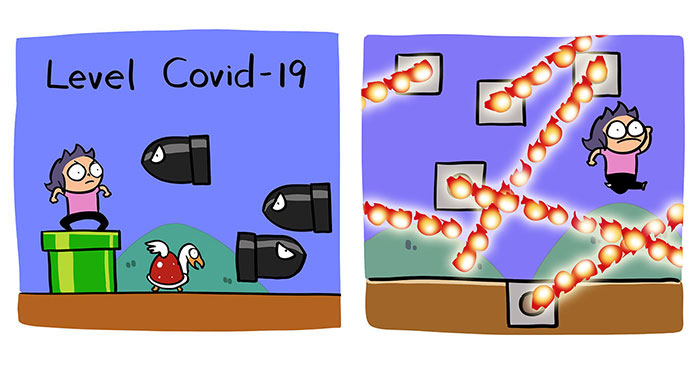 Level Covid-19 - Super Mario Comic - Media Chomp