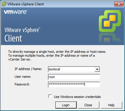 VMWare vSphere Remote Access via SSH Tunnel – Thinking Bits