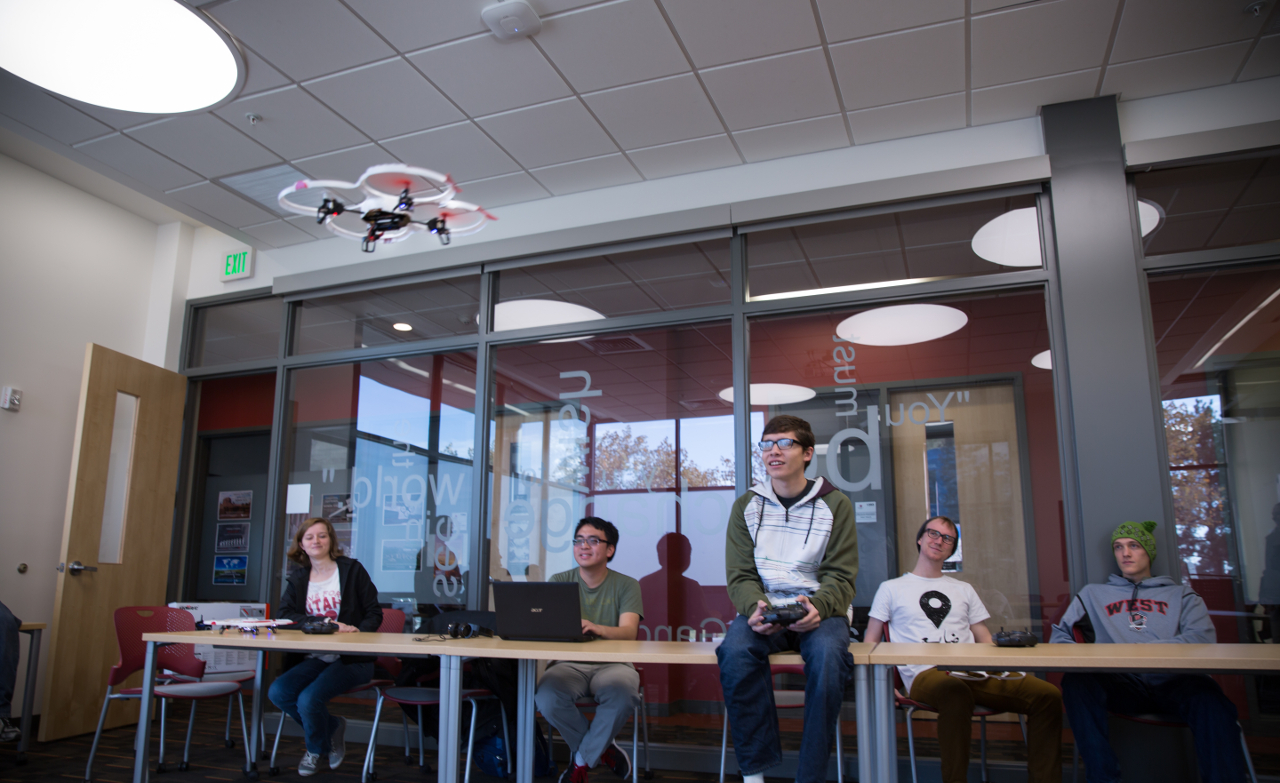 Testing Immersive Classroom Innovation With Drones