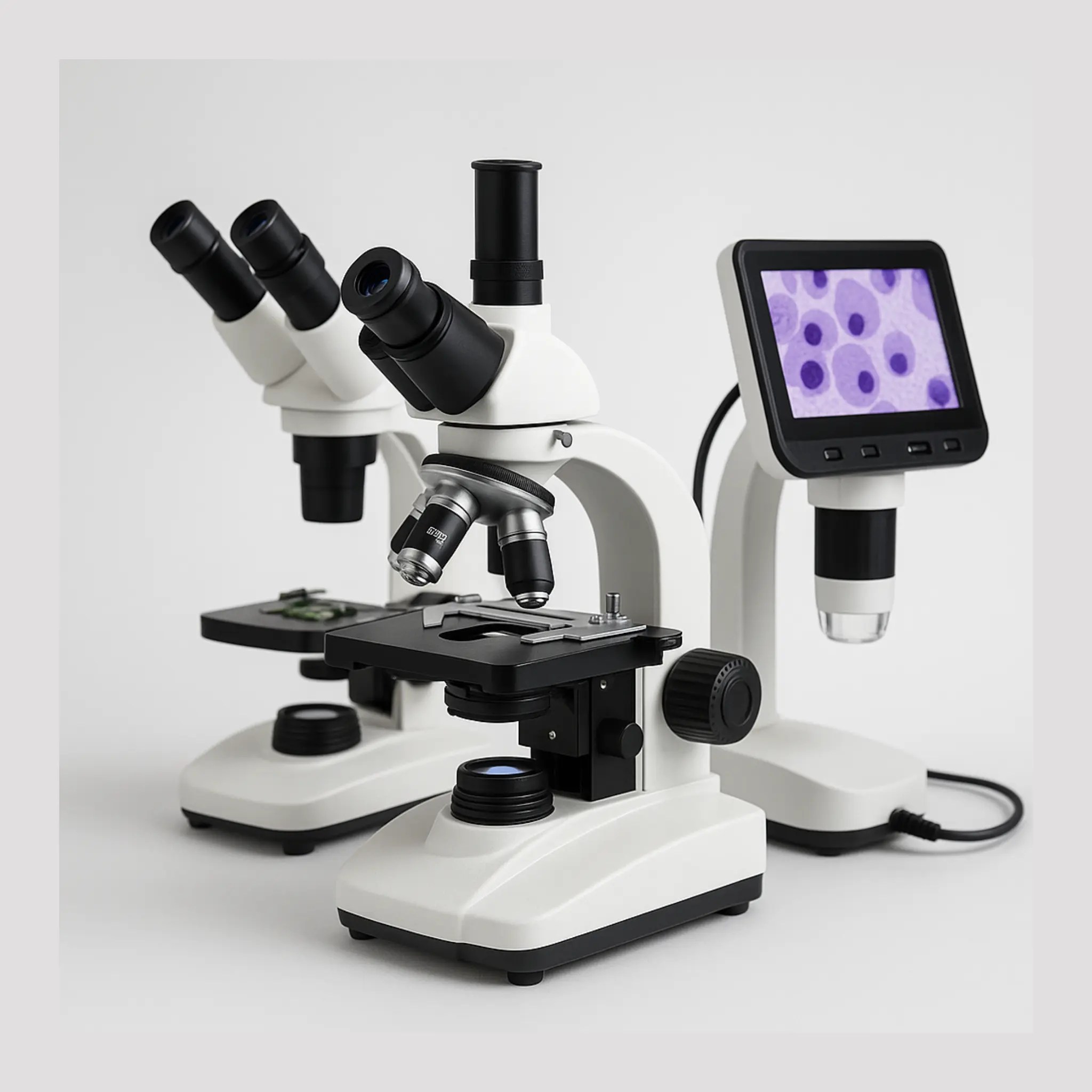 Microscopes Compound Stereo Digital