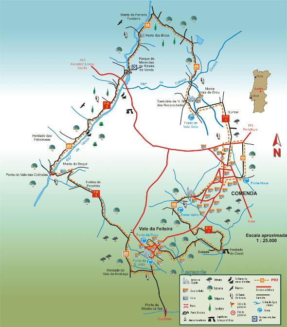 Gavião | No verdejante e fresco remanso da Ribeira da Venda (c/video ...