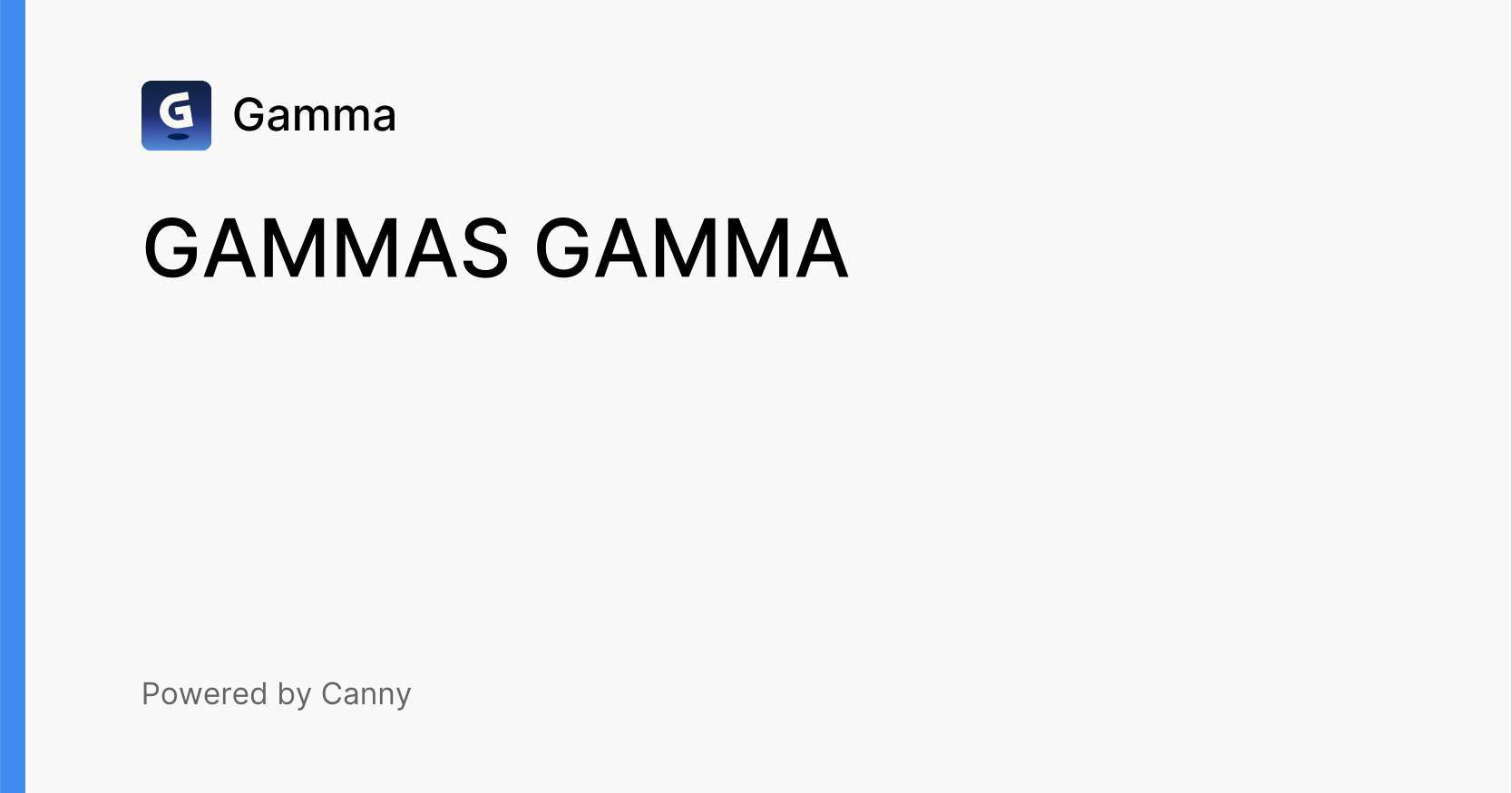 Gammas Gamma Voters Gamma