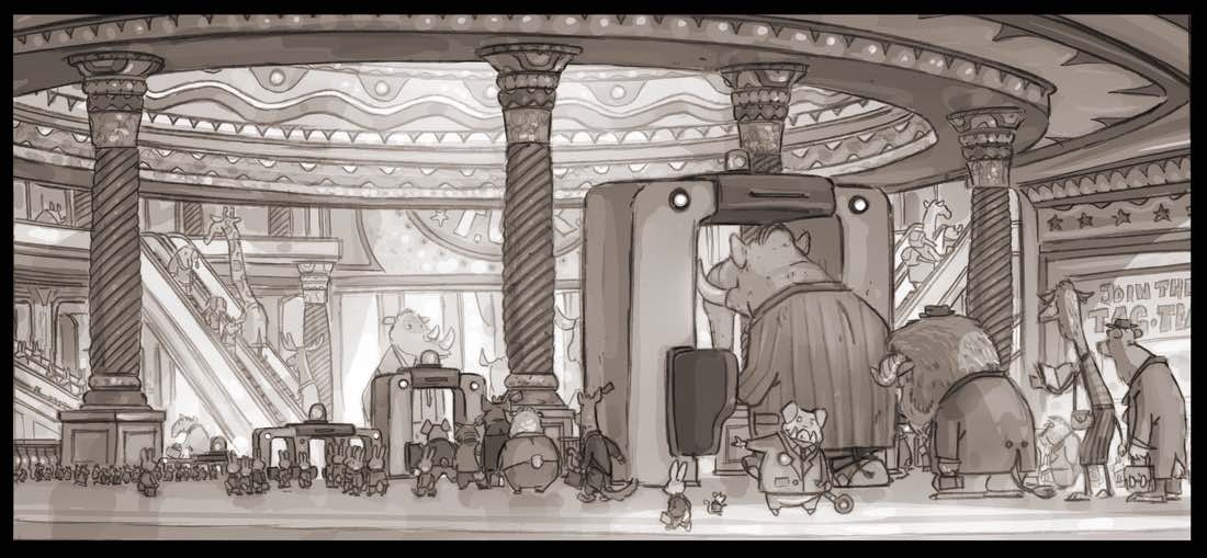 ZOOTROPOLIS – ECCO I TANTISSIMI CONCEPT ART! – ME GUSTA CHANNEL