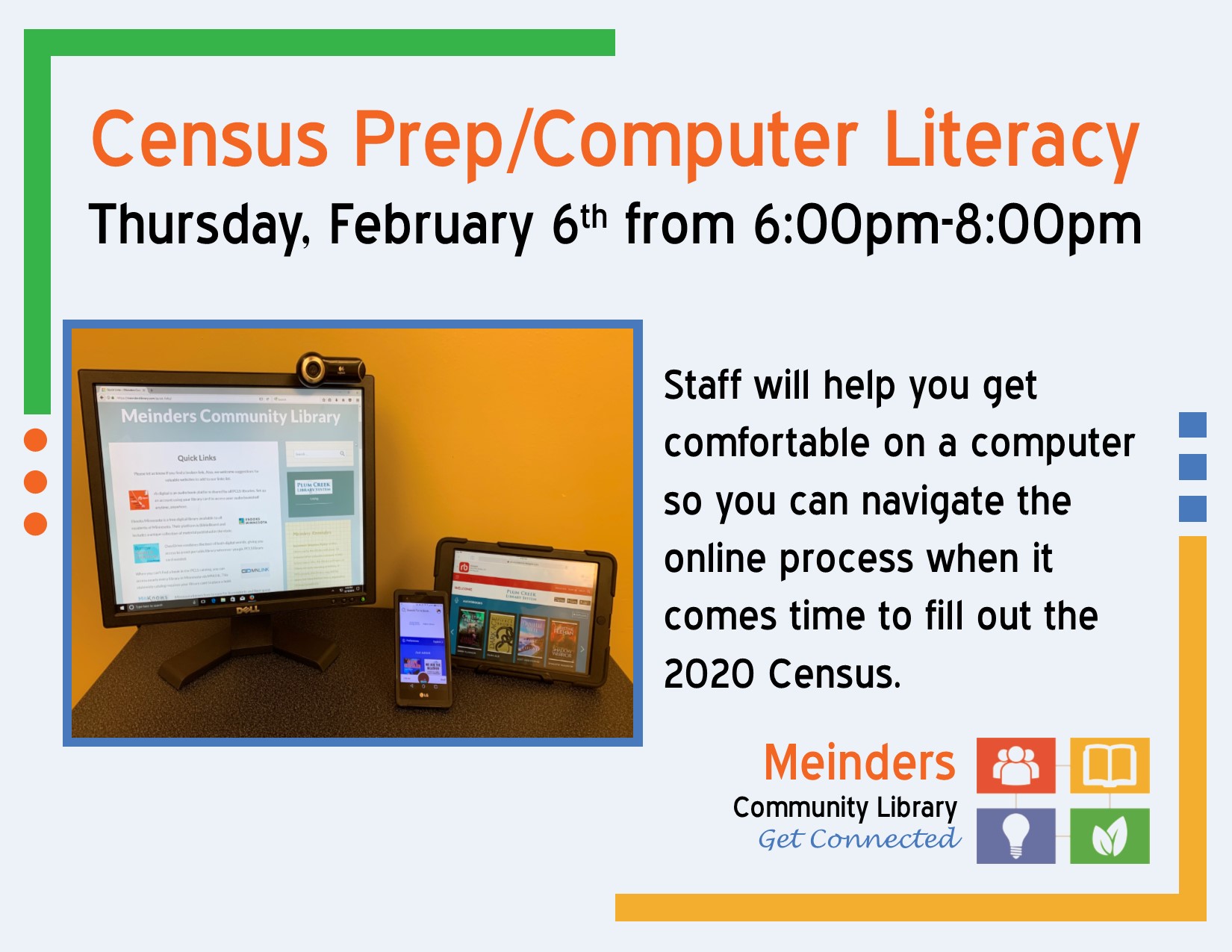 Census Prep – Meinders Community Library
