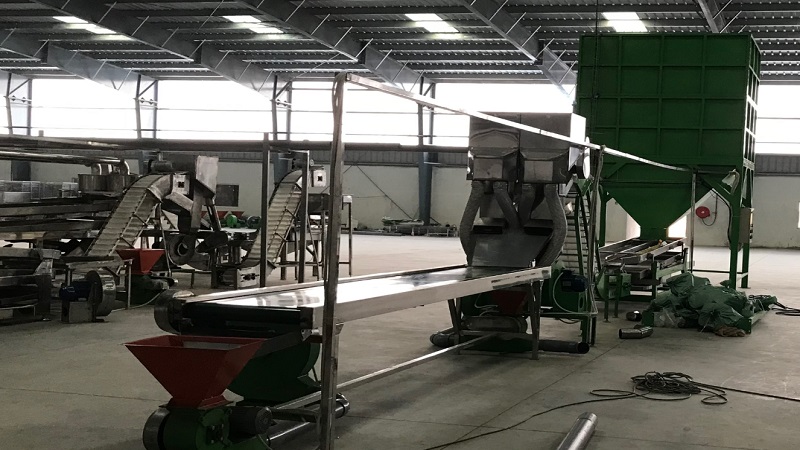 The modern Cashew Shell grading system, big capacity 50 TPD - MEKONG ...