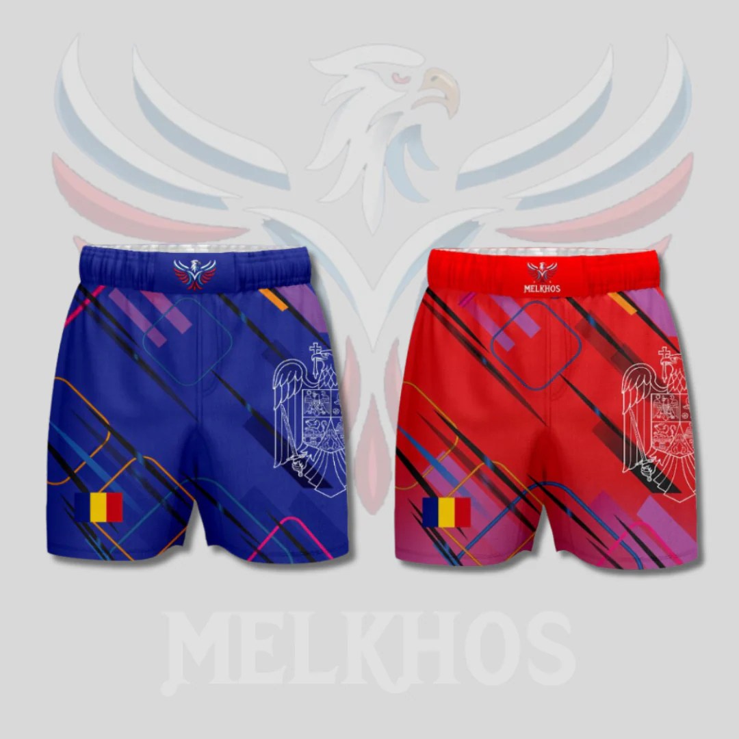Romania Fight Shorts Melkhos