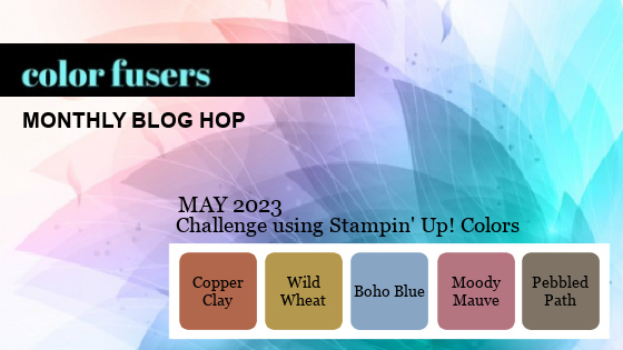 Color Fusers May 2023 Scrap Buster Technique with In Colors - Mel's Inky Fingers