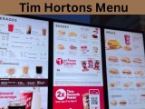 Tim Hortons Menu Guide To Drinks Donuts And More