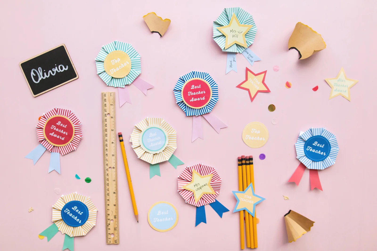 Teacher Appreciation Rosettes Meri Meri