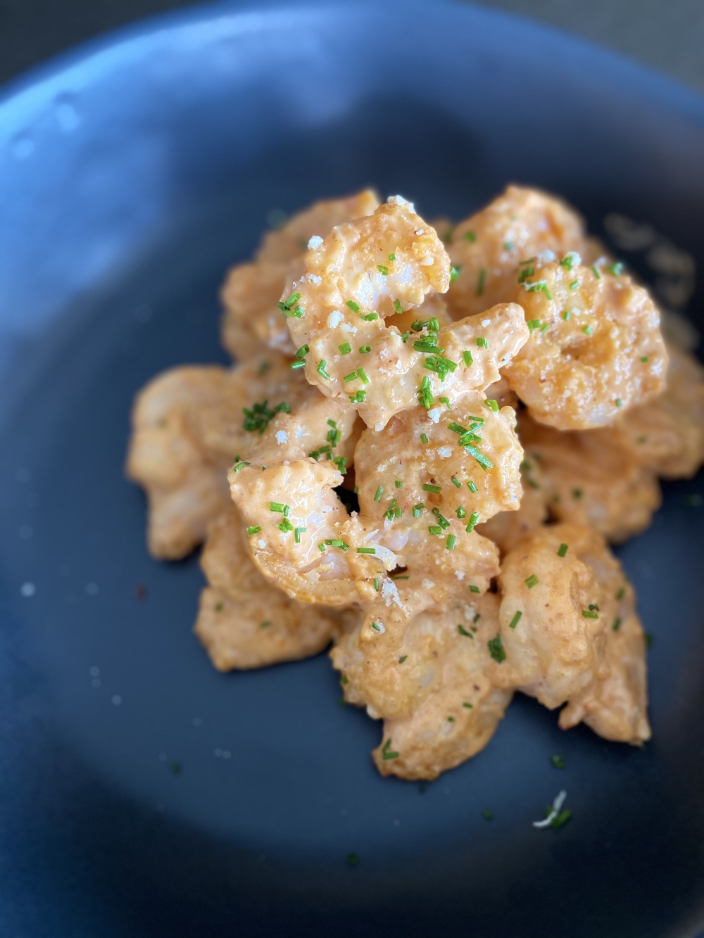 Camarones Roca con Mayonesa Spicy – MESA SANA