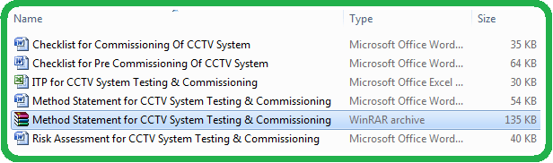 Download Method Statement for Testing & Commissioning of CCTV Closed ...