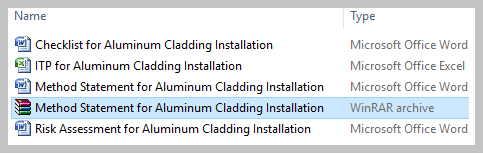 Download Method Statement for Installation of Aluminium Cladding Works ...