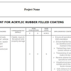 Construction Project Risk Assessment