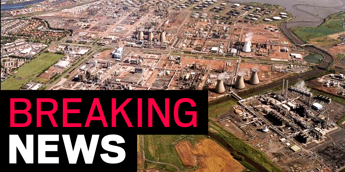 Major incident after 'gas leak' at Grangemouth oil refinery | Metro News