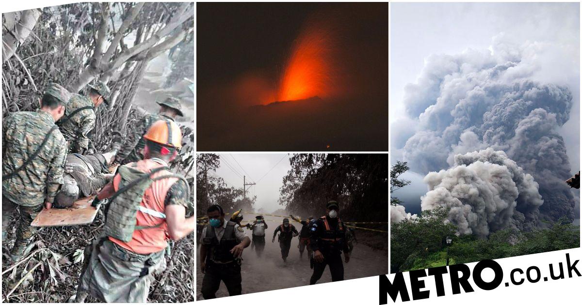 At least 25 dead after massive eruption at volcano spews out 700°C lava ...