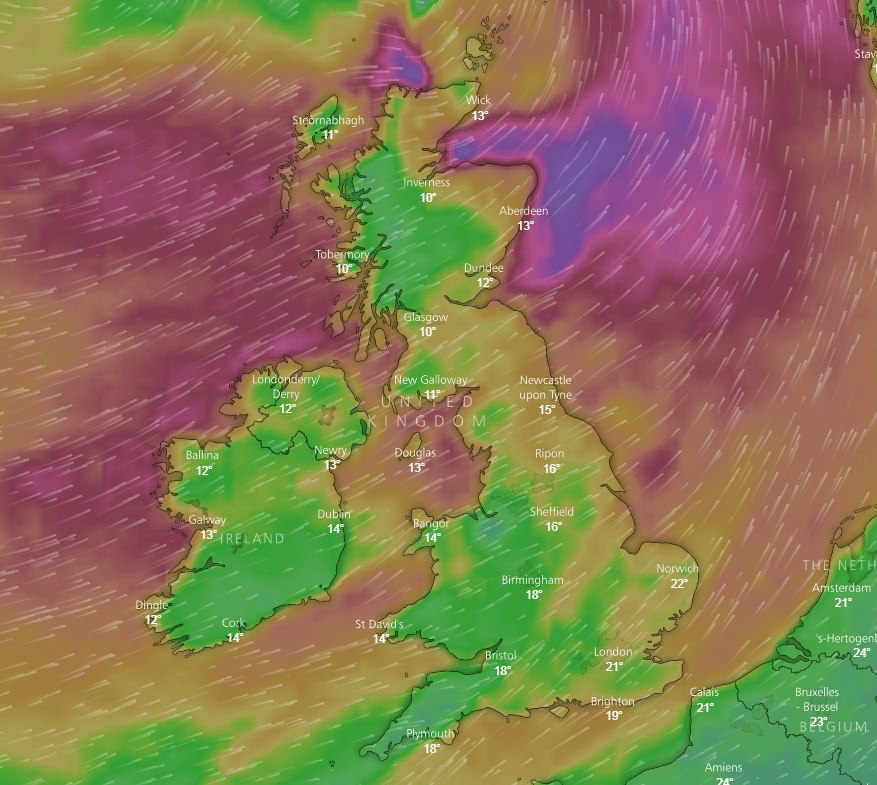 Why is it so windy and when will the strong winds stop across the UK ...