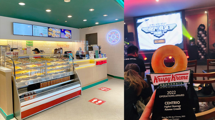 Krispy Kreme Centrio wins Highest Beverage Revenue Growth Award ...