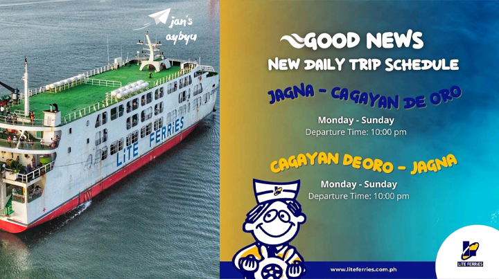 Lite Ferries now serving CDO-Jagna-CDO route daily - PROGRESS WATCH ...