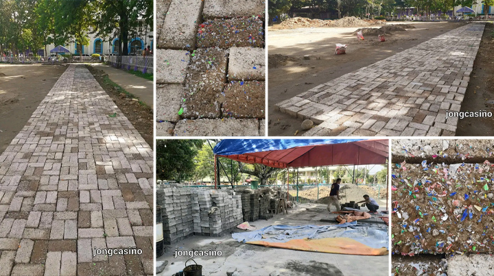 RANDOM SHOTS: Eco bricks used in Tagoloan Plaza improvement project ...