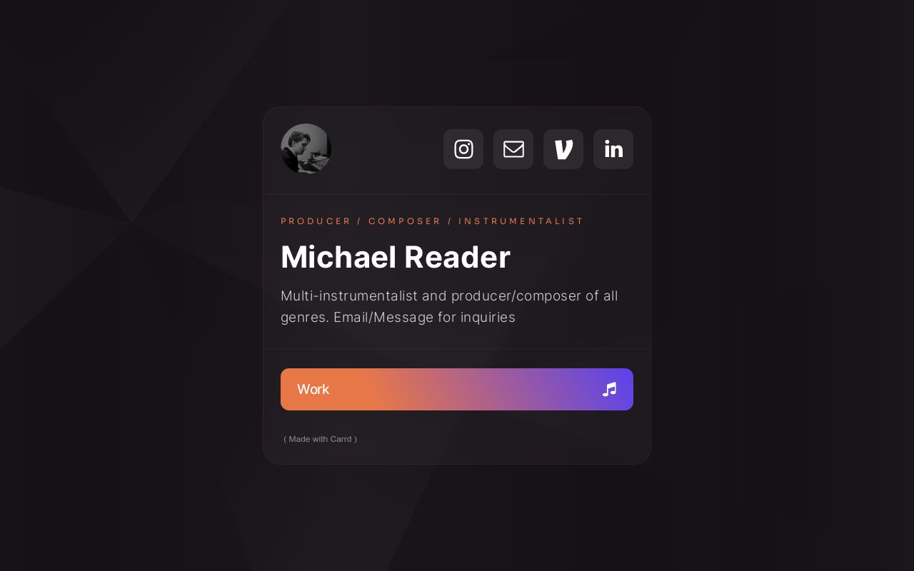 Michael Reader