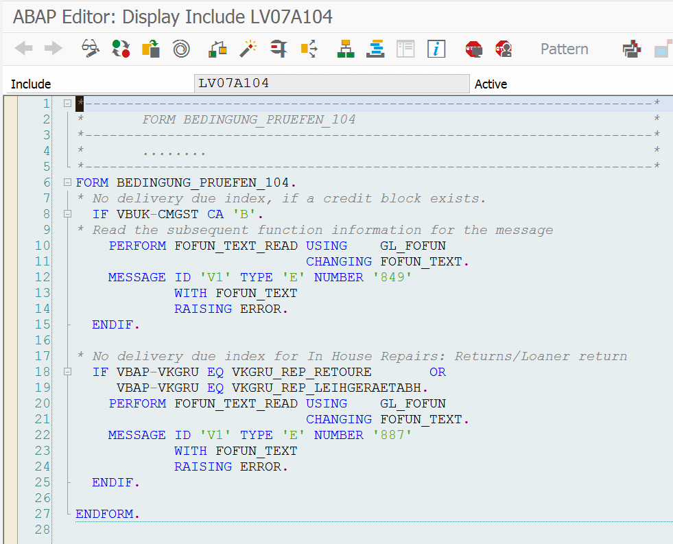 SAP: Restrict results in VL10 with the SAP Delivery Due Index