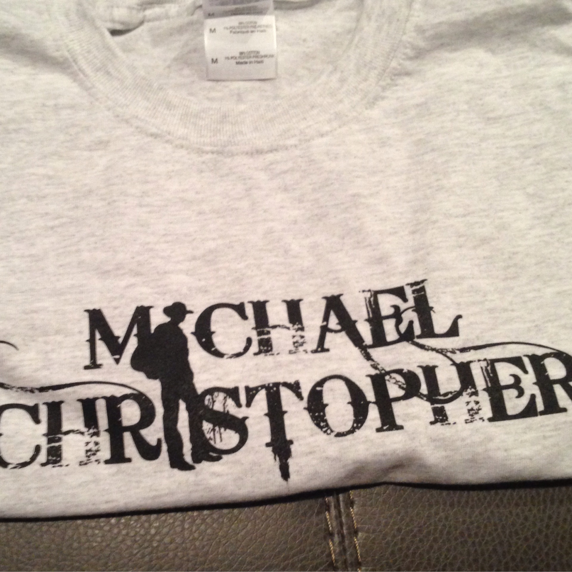 Gray T-shirt - Michael Christopher