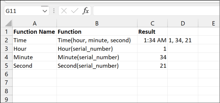 How To Use Date And Time Functions In Excel 8382