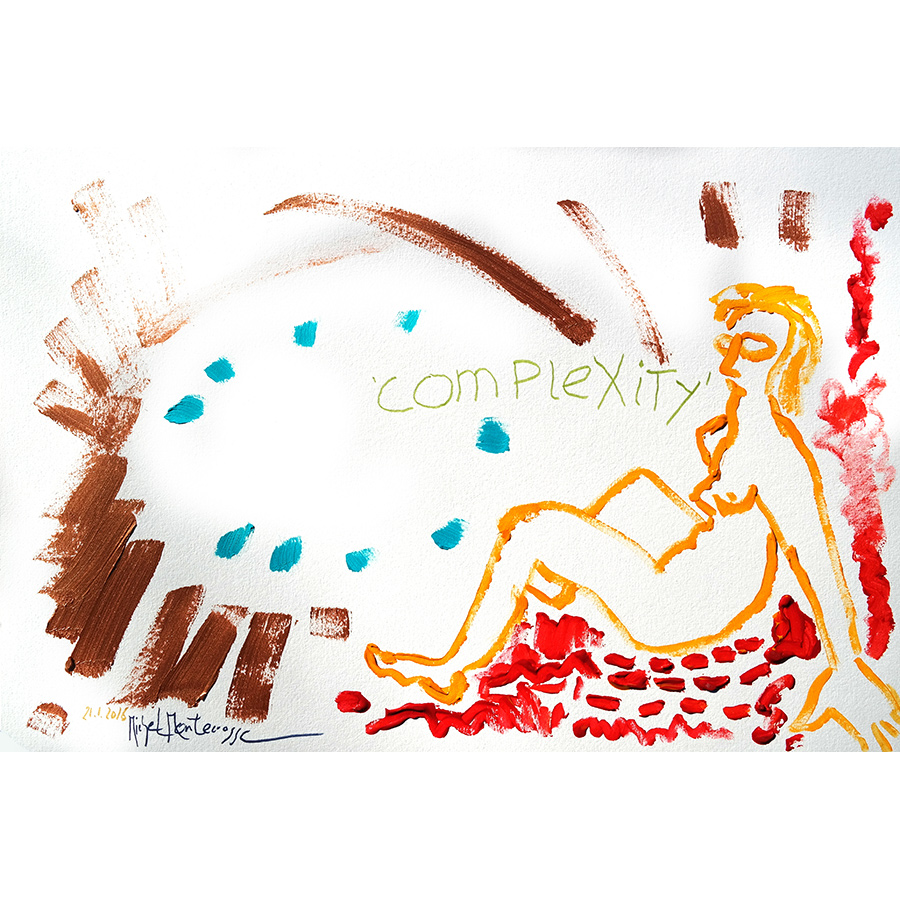 Today’s Art: ’Complexity’ – painting by Michel Montecrossa – Michel ...