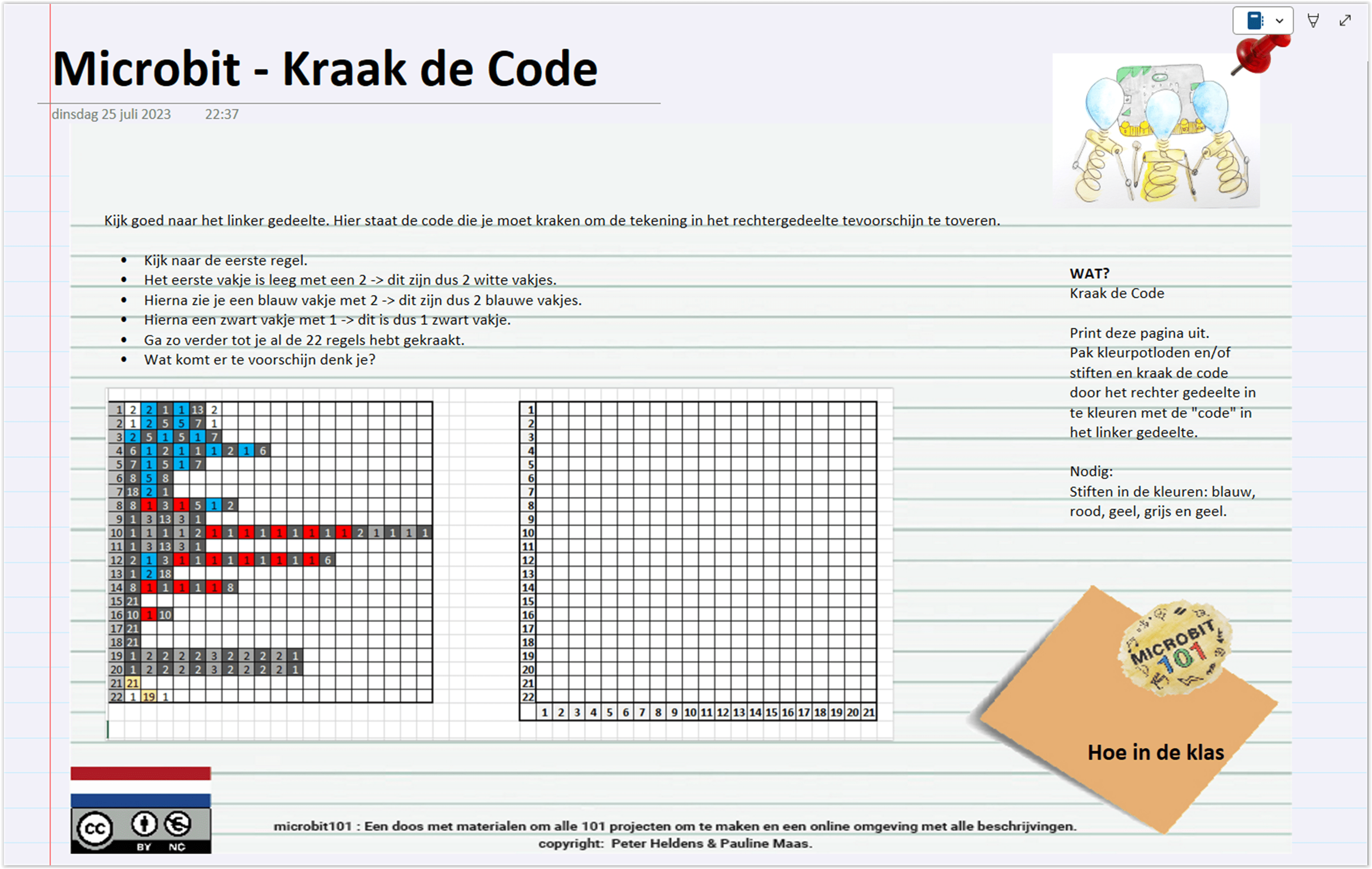 Kraak de micro:bit code – microbit101