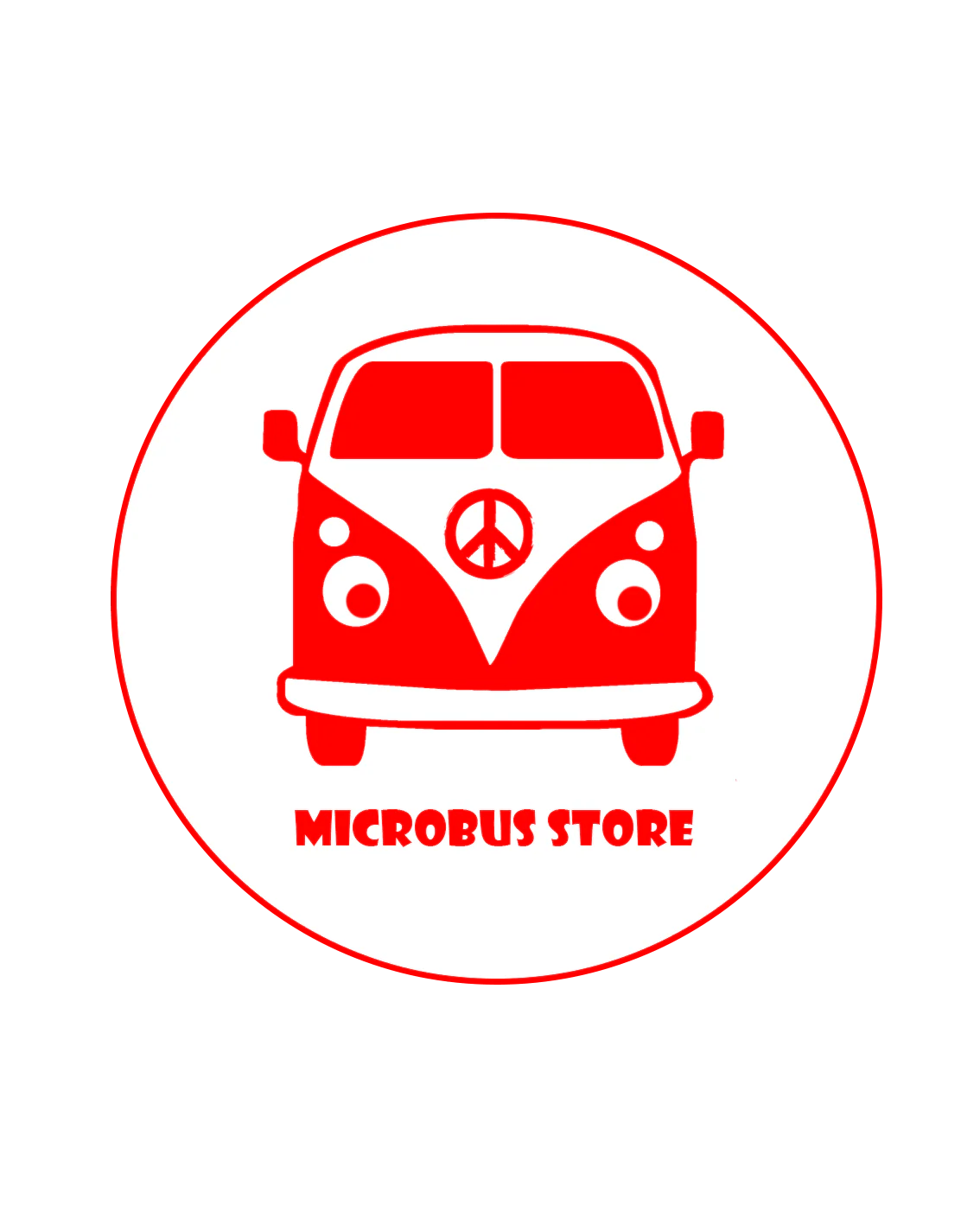 Sticker Microbus Store