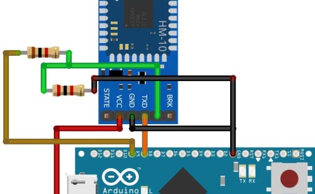 Hm 10 Bluetooth Module Pinout Applications Interfacing With Arduino ...