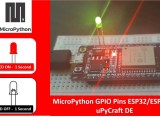 Esp32 And Esp8266 Gpio Programming With Micropython Led Blinking