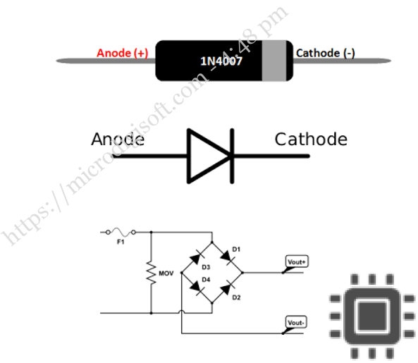 Introduction to 1N4007 Diode | microdigisoft.com