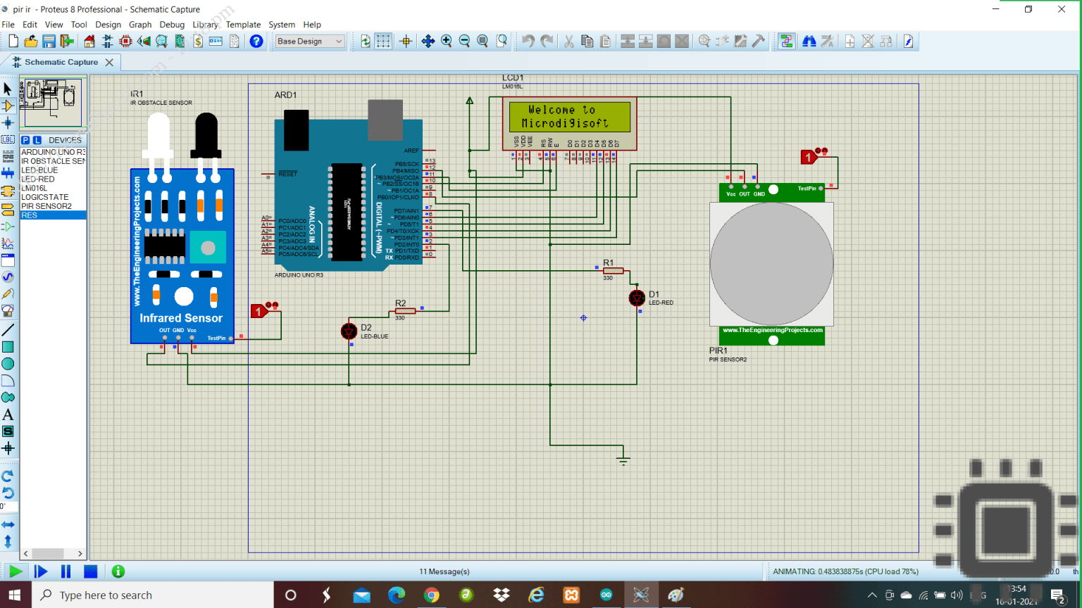 Proteus Projects! | microdigisoft.com